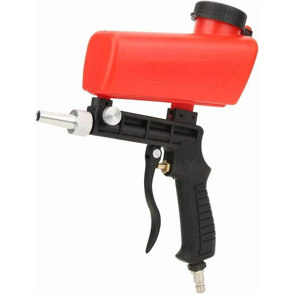 Sandblaster Sand Blaster Gun Kit, Portable 90psi Gravity Sand Blasting ...