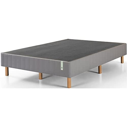 Zinus Quick Snap Standing Mattress Foundation/Platform Bed King in Gray ...