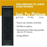 Envion Ionic Pro Platinum Air Purifier for Office Space, Room, Pollen ...