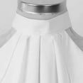 Classical White Jabot Tie with Ruffled Victorian Colonial Neckwear ...