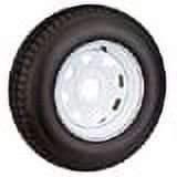 Loadstar Bias Tire and Wheel (Rim) Assembly ST215/75D-14 5 Hole C Ply ...