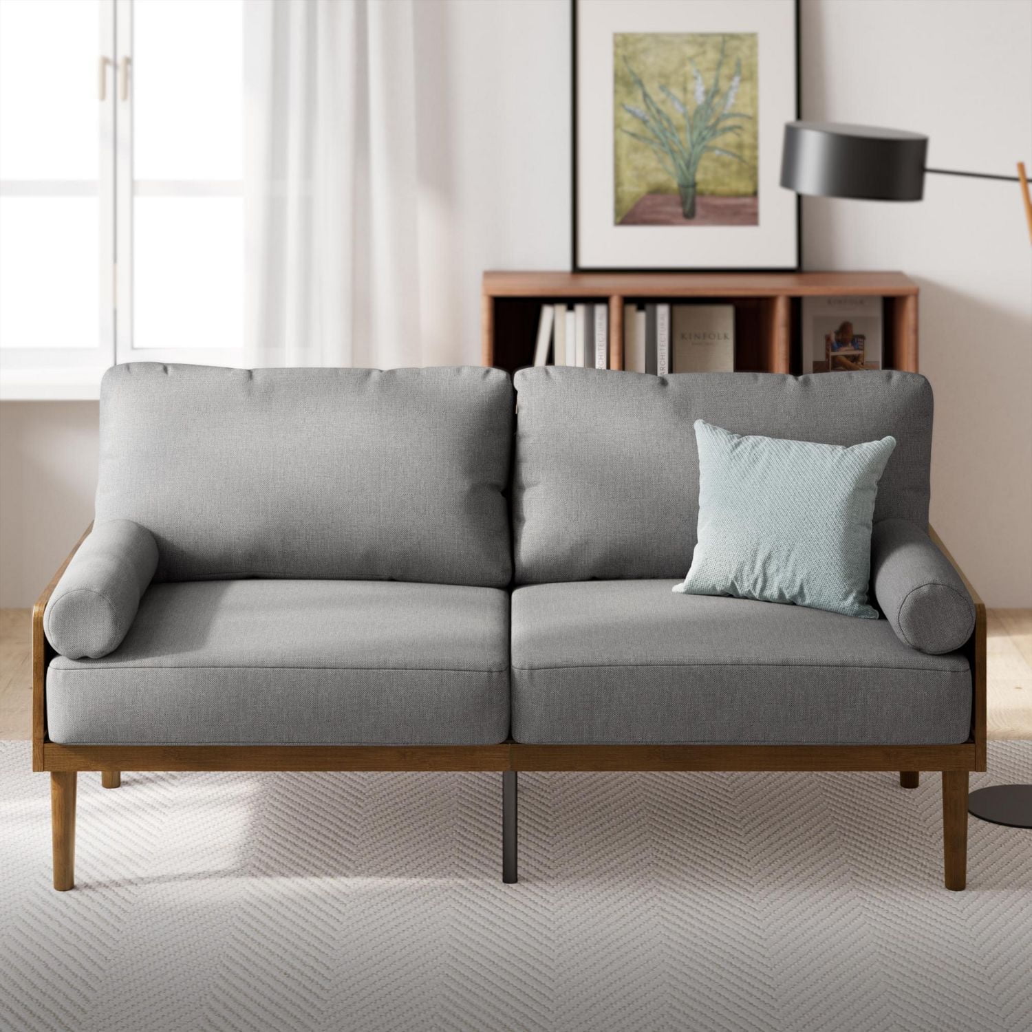 Click here for Zinus Denzel 68 Inch 3 Seat Bamboo Sofa prices