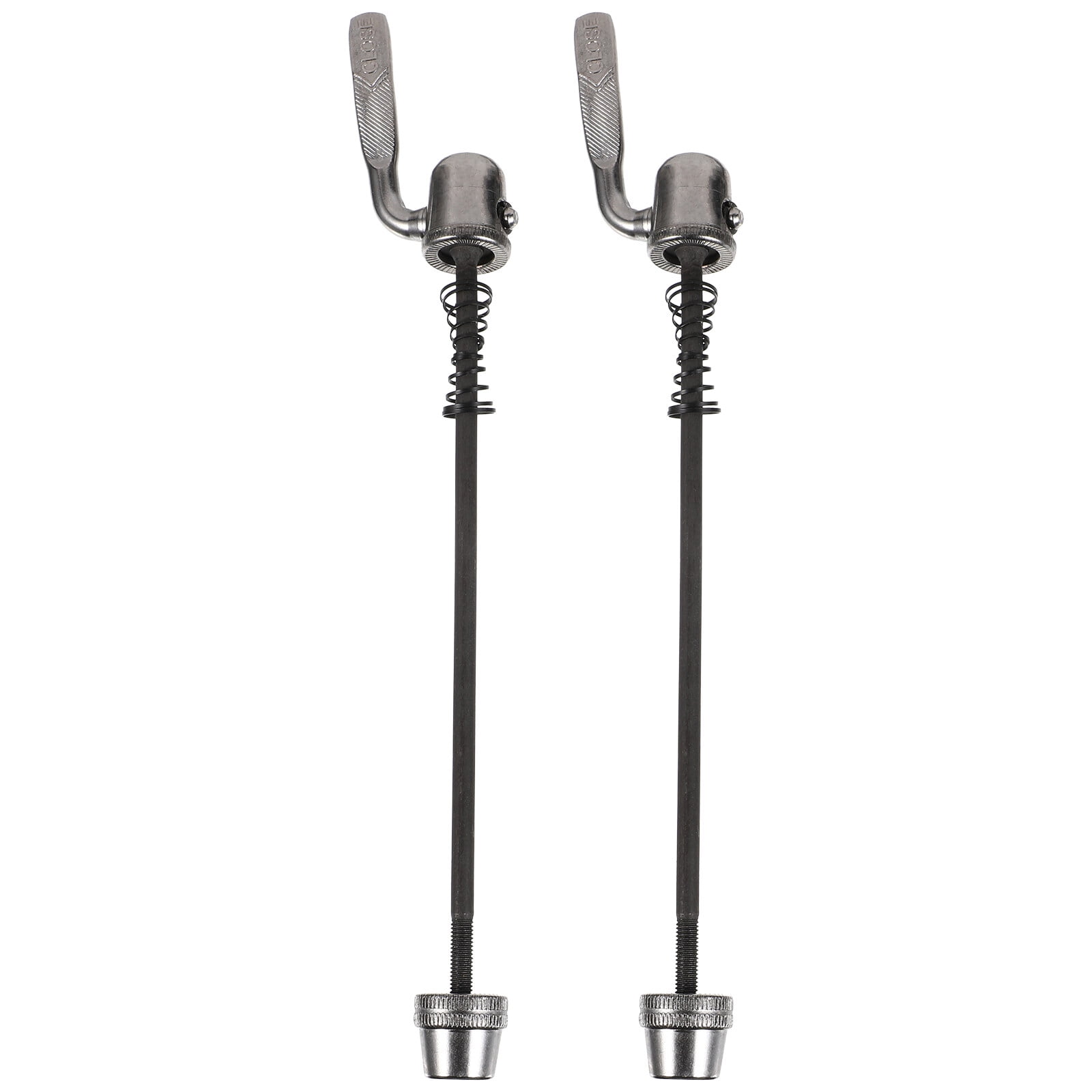 Silver Steel Bike Trainer Skewers for Rear Wheel Axle 2PCS Secure and ...