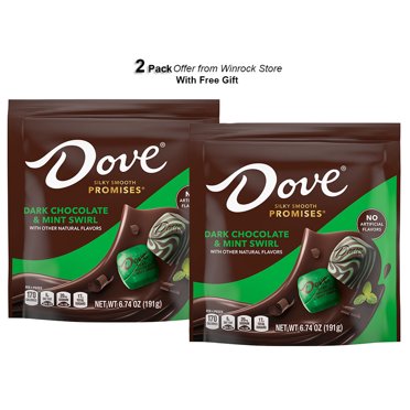 Mars Dove Promises Mint Milk Chocolate, 7.94 Oz. - Walmart.com
