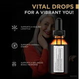 (2 Pack) Truvarin Hair Growth Formula, Premium Support Drops For ...