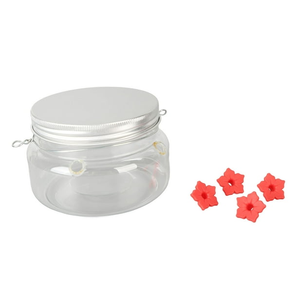 Hummingbird Dish Feeder,Wide Mouth Hummingbird Jar Wide Mouth ...