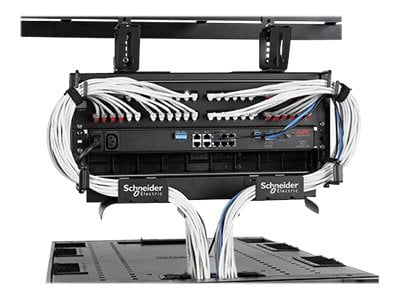 SCHNEIDER ELECTRIC IT USA Overhead 4U Patch Distribution Rack, Actassi ...