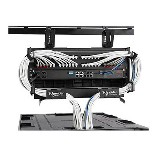 SCHNEIDER ELECTRIC IT USA Overhead 4U Patch Distribution Rack, Actassi ...