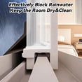 YIGSECU Window Water Barrier Rainproof Water Backflow Sealing Strips ...