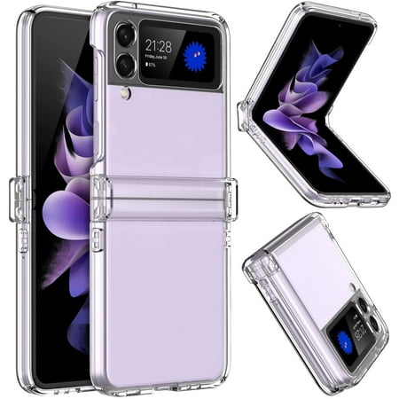 MERRO Galaxy Z Flip 3 Case,Samsung Z Flip 3 Cover,Slim Soft Shock ...