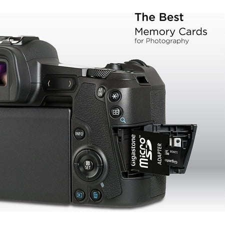 Gigastone 128GB Micro SD Card with SD Adapter U1 C10, MicroSD XC Memory ...