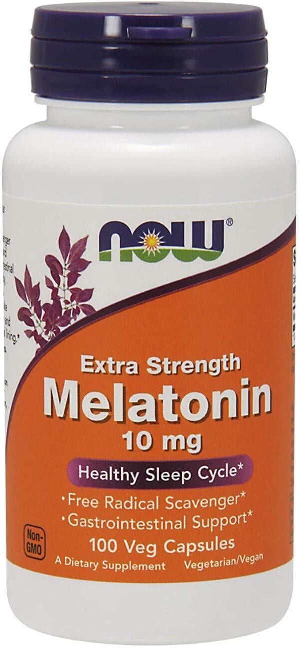Melatonina Now Melatonina 10 mg 100 cápsulas Now Melatonina | Walmart ...