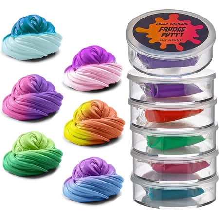 IGUOHAO Color Changing Frudge Putty Heat Sensitive - Mini Slime Putty ...