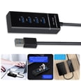 4Port USB3.0 Hubs Expander Providing USB3.0 Interfaces For Laptop ...