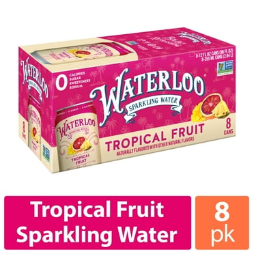Waterloo Sparkling Water, Pomegranate Acai, 12 fl oz, 8 Pack Cans - Walmart.com