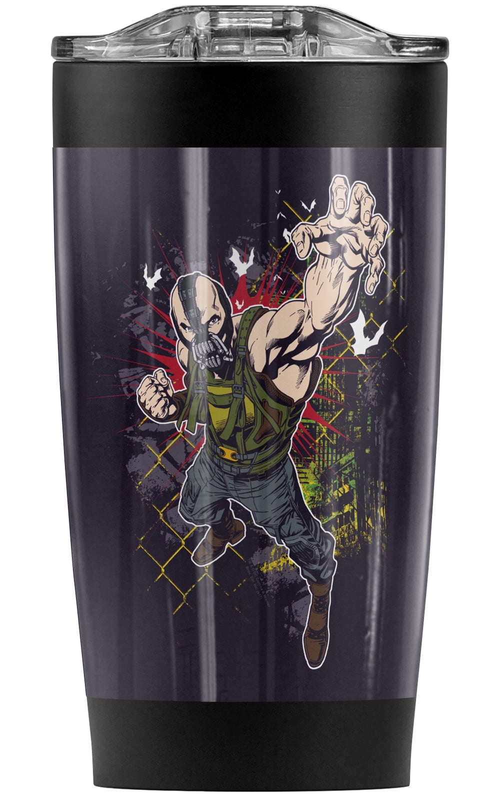 Batman Dark Knight Rises/Bane Will Crush Stainless Steel Tumbler 20 oz ...