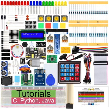 Freenove RFID Starter Kit for Raspberry Pi 4 B 3 B+, 423 Pages Detailed Tutorials, Python C Java ...