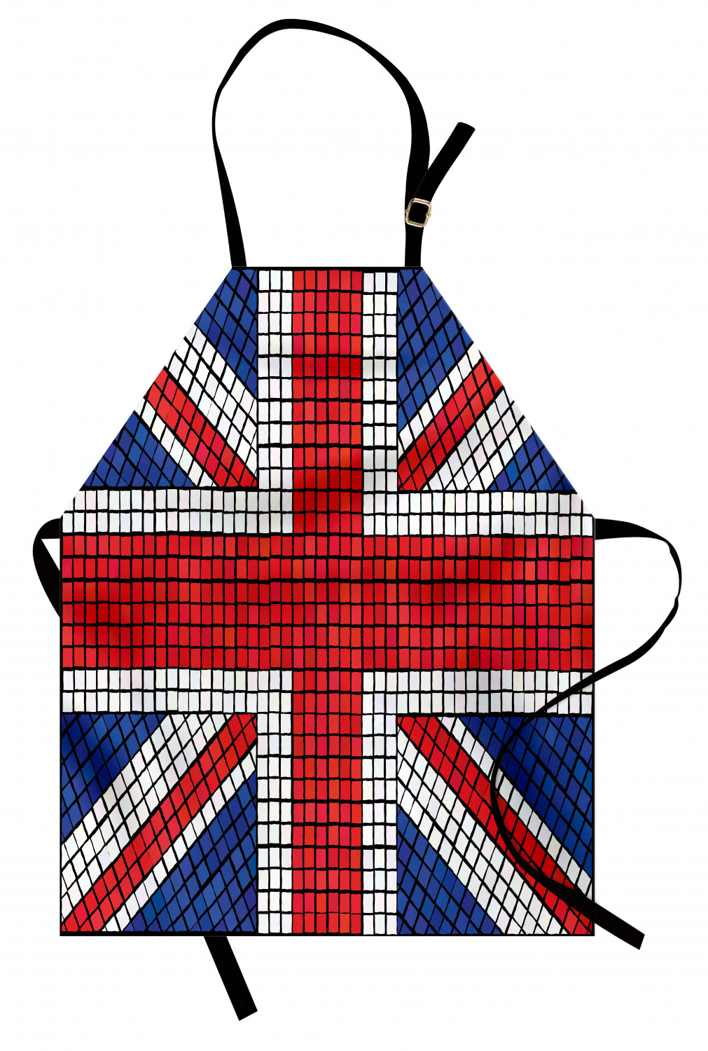 Union Jack Apron Mosaic Tiles Inspired Design British Flag National ...