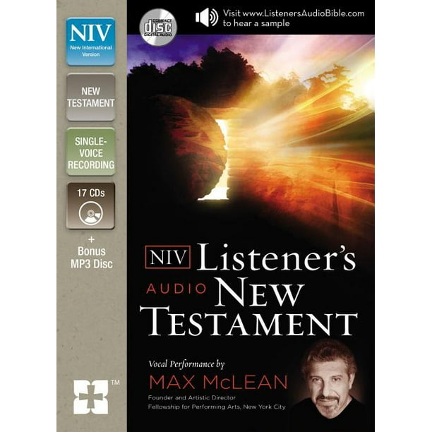 Listener's Audio New Testament-NIV (Audiobook) - Walmart.com - Walmart.com