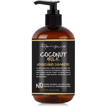 Renpure Coconut Milk Nourishing Shampoo, 16 oz - Walmart.com