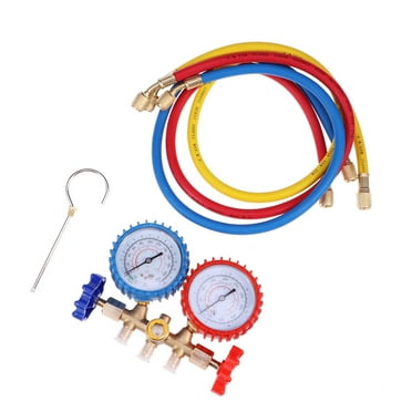A/C Manifold Gauges Set Air Conditioner Diagnostic Charging Freon Auto ...
