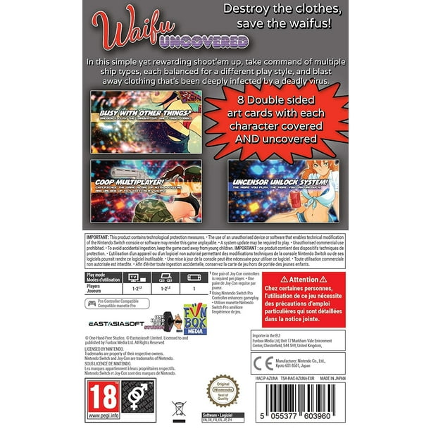 Waifu Uncovered (Nintendo Switch) Funbox Media Funbox Media | Bodega Aurrera en línea