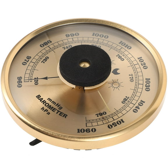 Precision 3.25 inch Wall Barometer with Weather Measure Gauge and ...