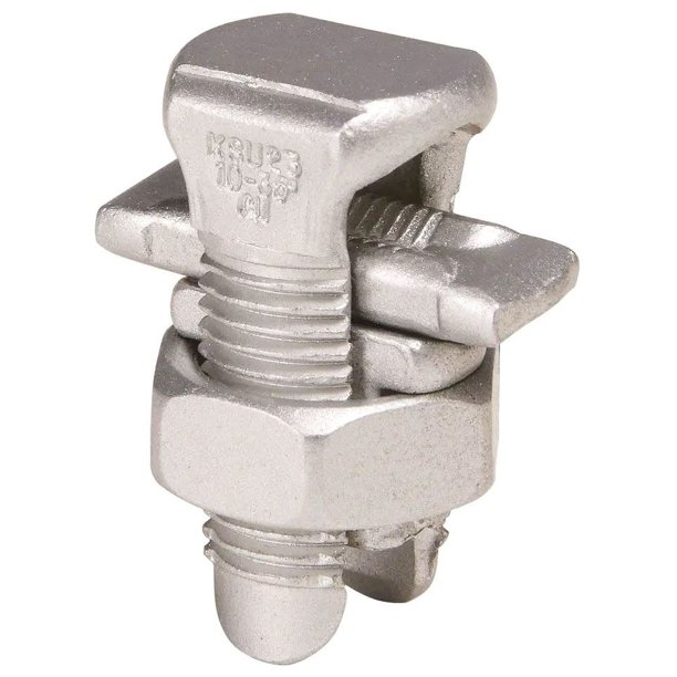 Burndy KSU23, 8 to 2 AWG Run/Tap, Copper, Mechanical Split Bolt ...