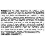 Ruffles Cheddar & Sour Cream Cheesy Cheddar Potato Chips, 1 oz Snack ...