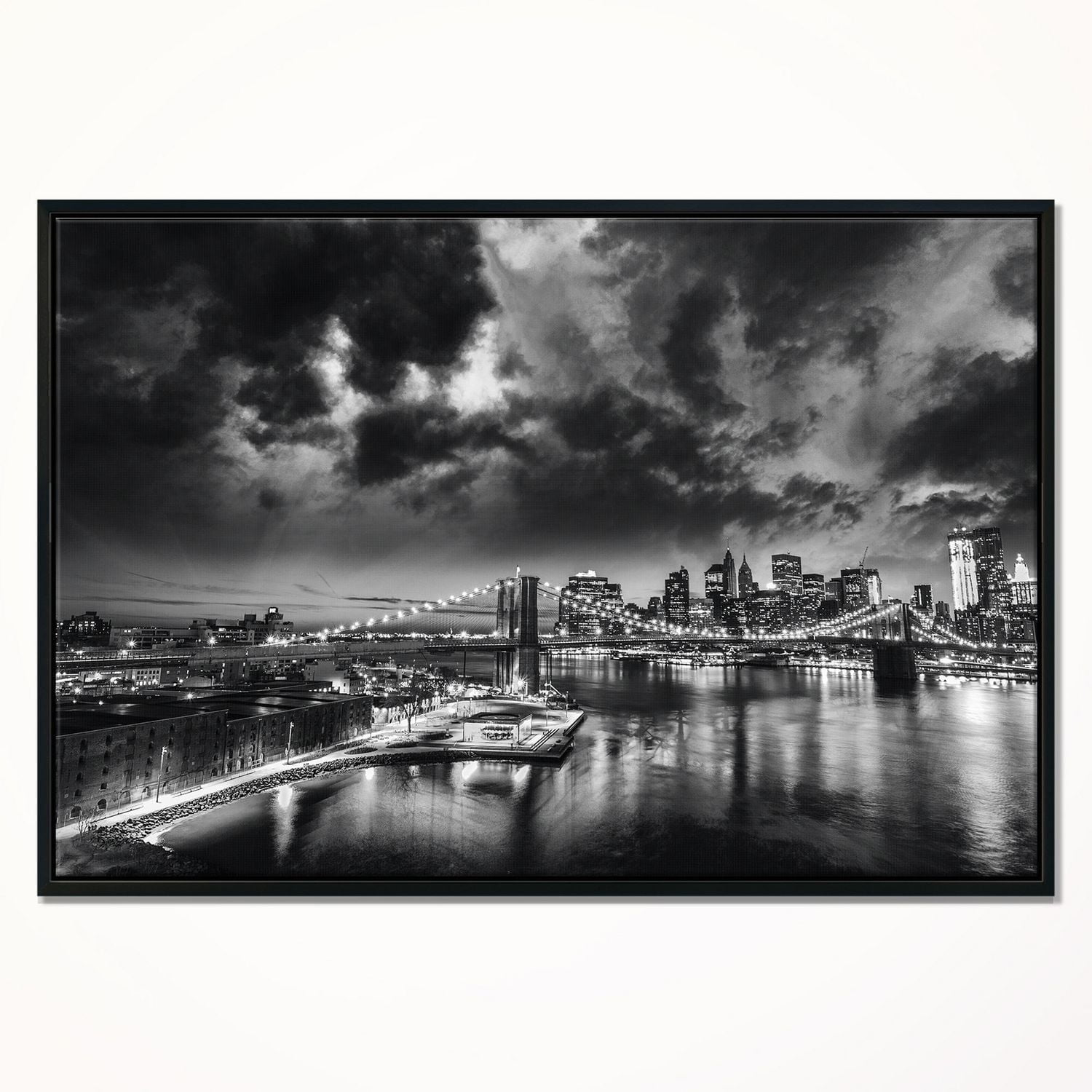 Click here for Designart Design Art Amazing Night In New York Cit... prices