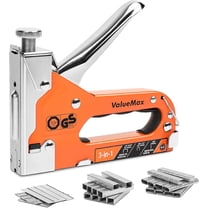 SHALL Heavy Duty 3-in-1 Manual Staple Gun with Brad Nailer & 3000 ...