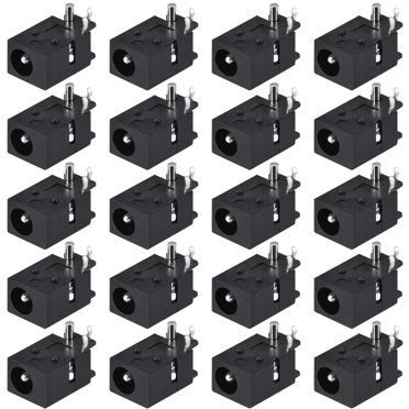 PCB Mount 4.0mmx1.7mm 5 Pin Audio Video DC Power Connector Socket DC098 ...