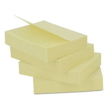 Universal Self-Stick Pop-Up Note Pads, 3 x 5, Yellow, 100-Sheet, 18 ...