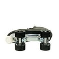 Chicago Mens’ Bullet Speed Skates Black Classic Quad Roller Skate, Size ...