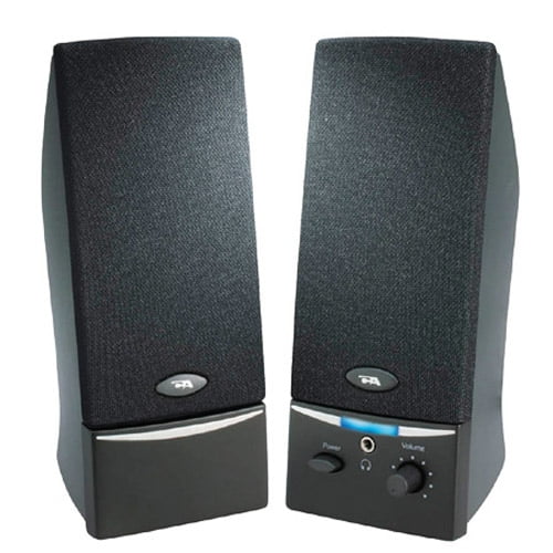 Cyber Acoustics 2-Piece Amplified Computer Speaker System - Walmart.com ...