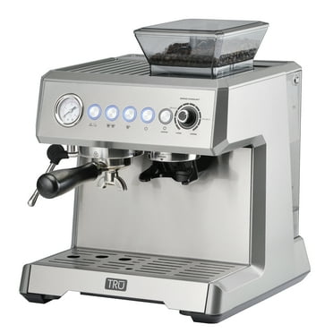 Free Shipping! TRU 15-Bar Semi-Automatic Espresso Maker with Coffee ...