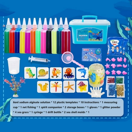 Agiferg Water Spirit Water Animal Bead Kit, 2023 Creative 3D Gel, DIY ...