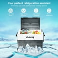 Costway Electric Portable Fridge for Truck Drivers - 58 Quarts Car ...