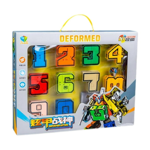 TISHITA Number Transforming Robots Compact Learn Activities Building ...