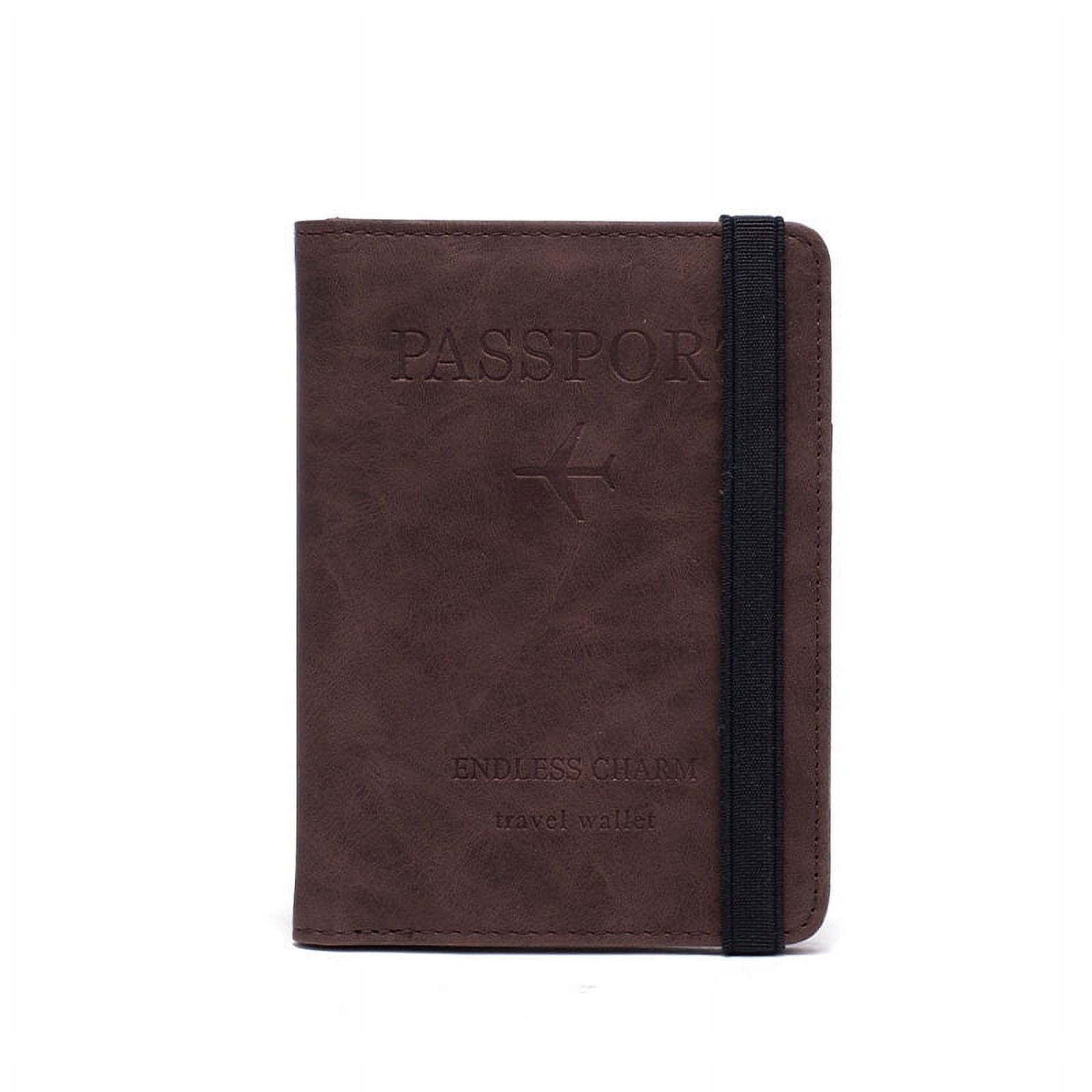 Libreta RFID antimagnética, portatarjetas multifunción, portatarjetas ...