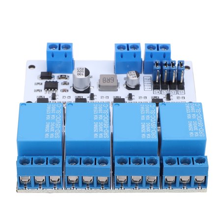 GPIO Relay Module, Strong Driving Ability Adjustable Relay Module with ...