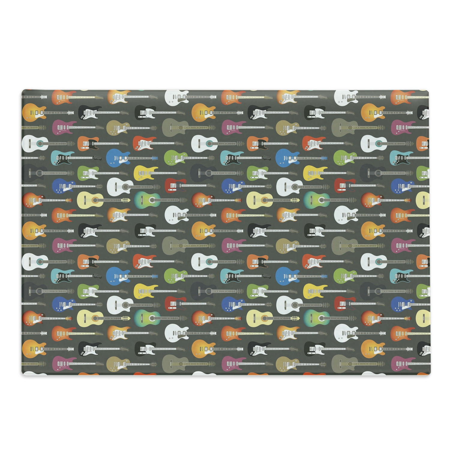 Guitar Cutting Board, Grunge Instruments Strings Creativity Writing ...