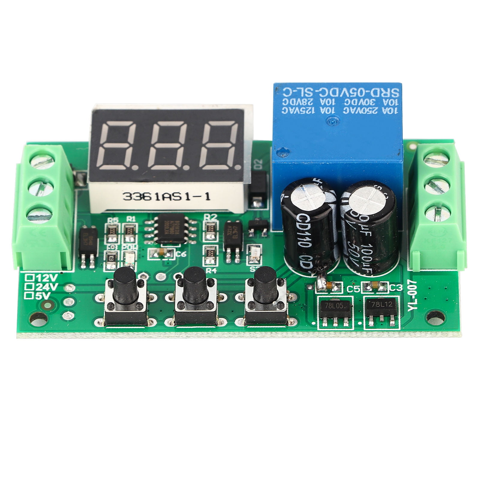 DC 5V 0 -10KHZ Rango de frecuencia de pulso LED Tablero de control de ...