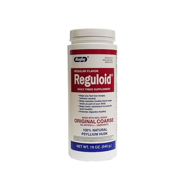 Rugby Regular Reguloid Daily Fiber Supplement 19 Oz, 1 Each - Walmart.com