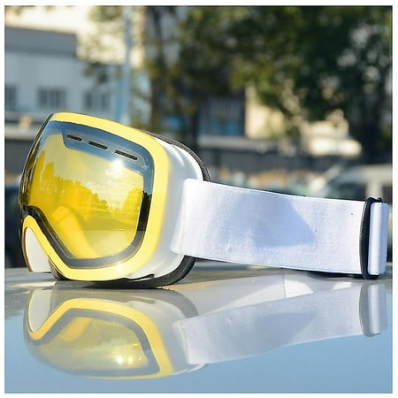 Ski Goggles Magnetic Lens Interchangeable Lens 100% Uv400 Protection ...