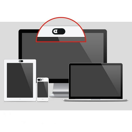 LIVEYOUNG 1PCS Durable Metal Oval Shape Mini WebCam Cover Shutter ...