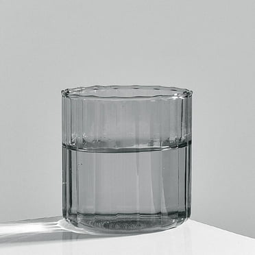 Crystalia Small Turkish Tea Set, Clear Glass Cups with Handle, 6 Cups&6 ...