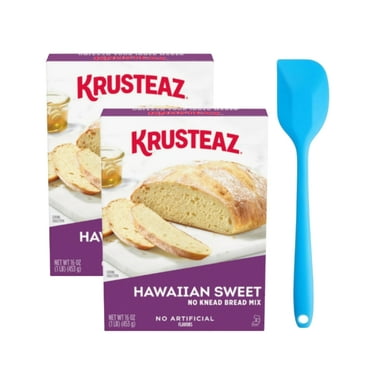 (2 pack) Krusteaz® Hawaiian Sweet No Knead Bread Mix 16 oz. Box ...