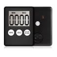 Magnetic Digital Kitchen Timer, Countdown Stop Watch with LCD Display ...