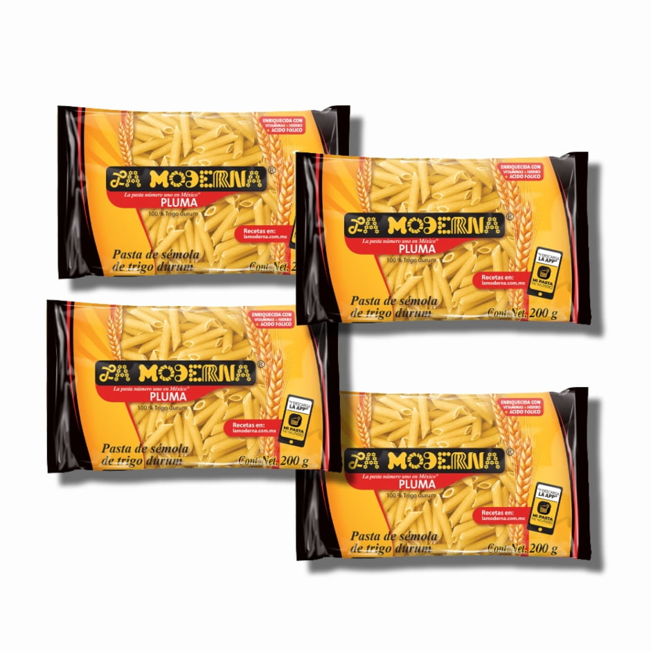 Sopa de pluma La Moderna integral 200 g | Bodega Aurrera en línea